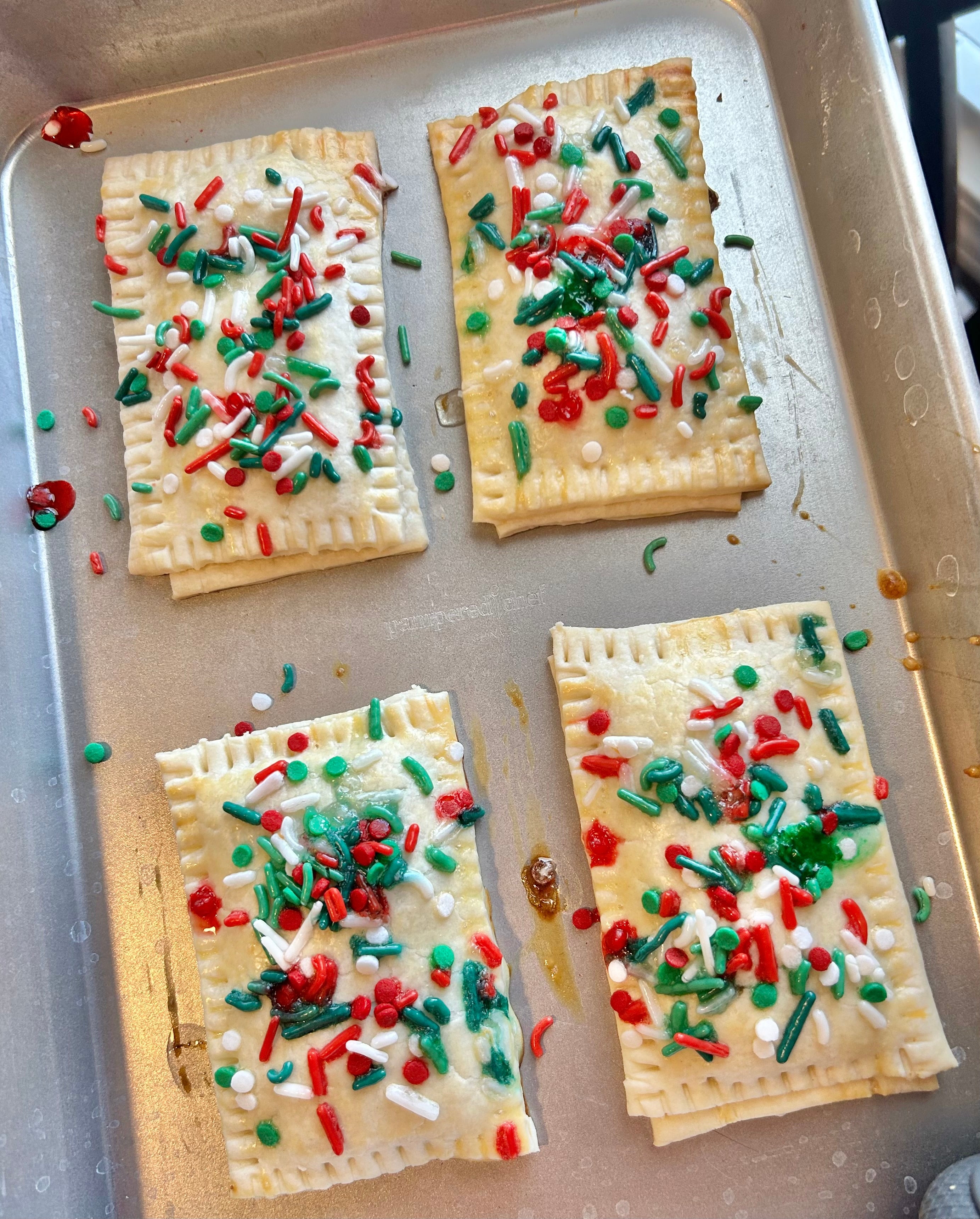 Christmas Chocolate Pop Tarts