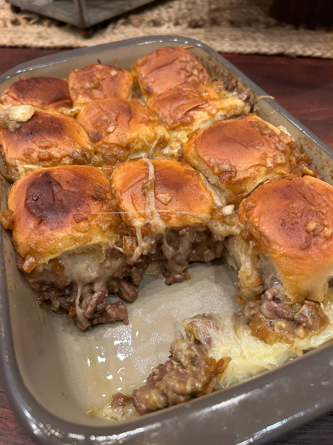 French Onion Sliders